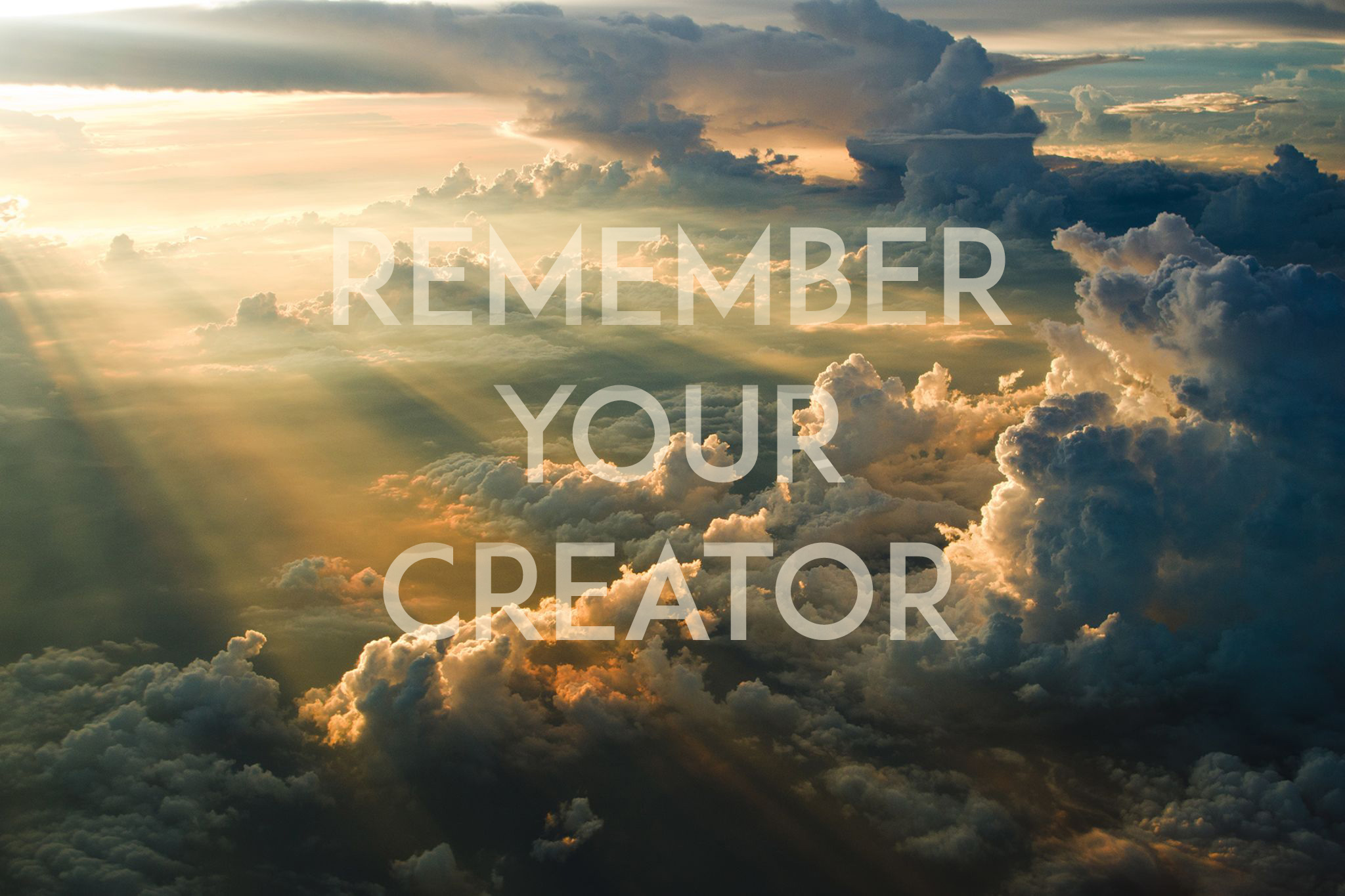 Remember Your Creator – Seattle Area Pastors Network